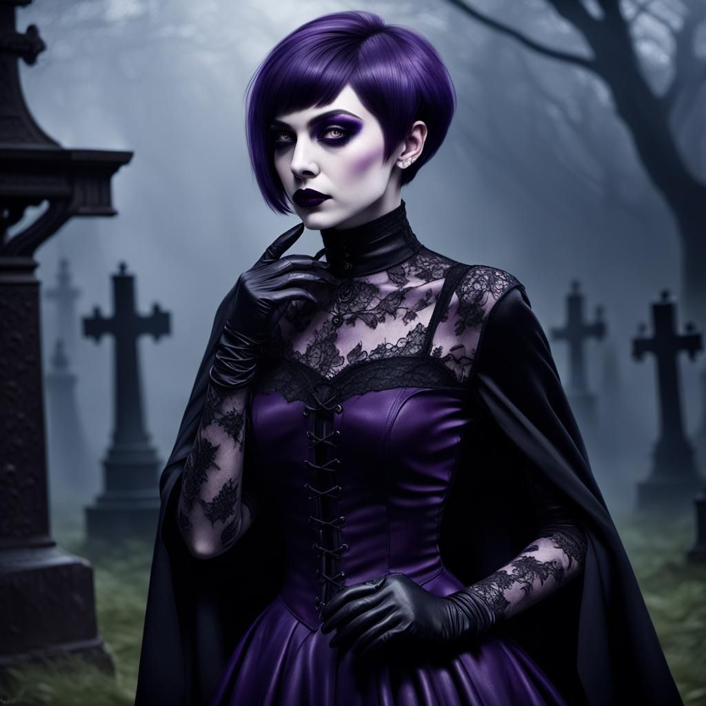 Goth - AI Generated Artwork - NightCafe Creator