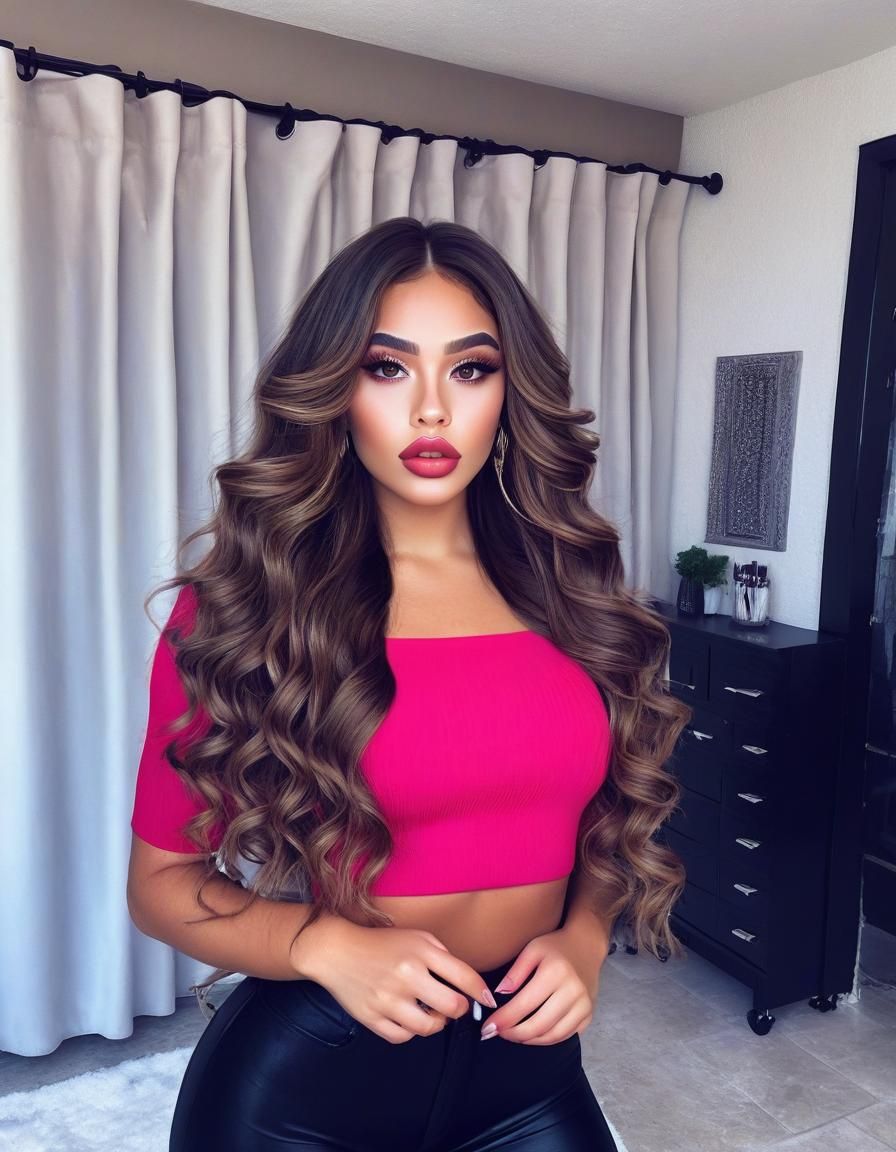 Pretty Hispanic girl, Instagram model, Instagram baddie, pretty ...