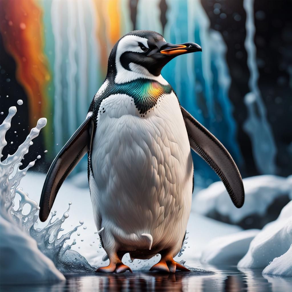 Penguin - AI Generated Artwork - NightCafe Creator