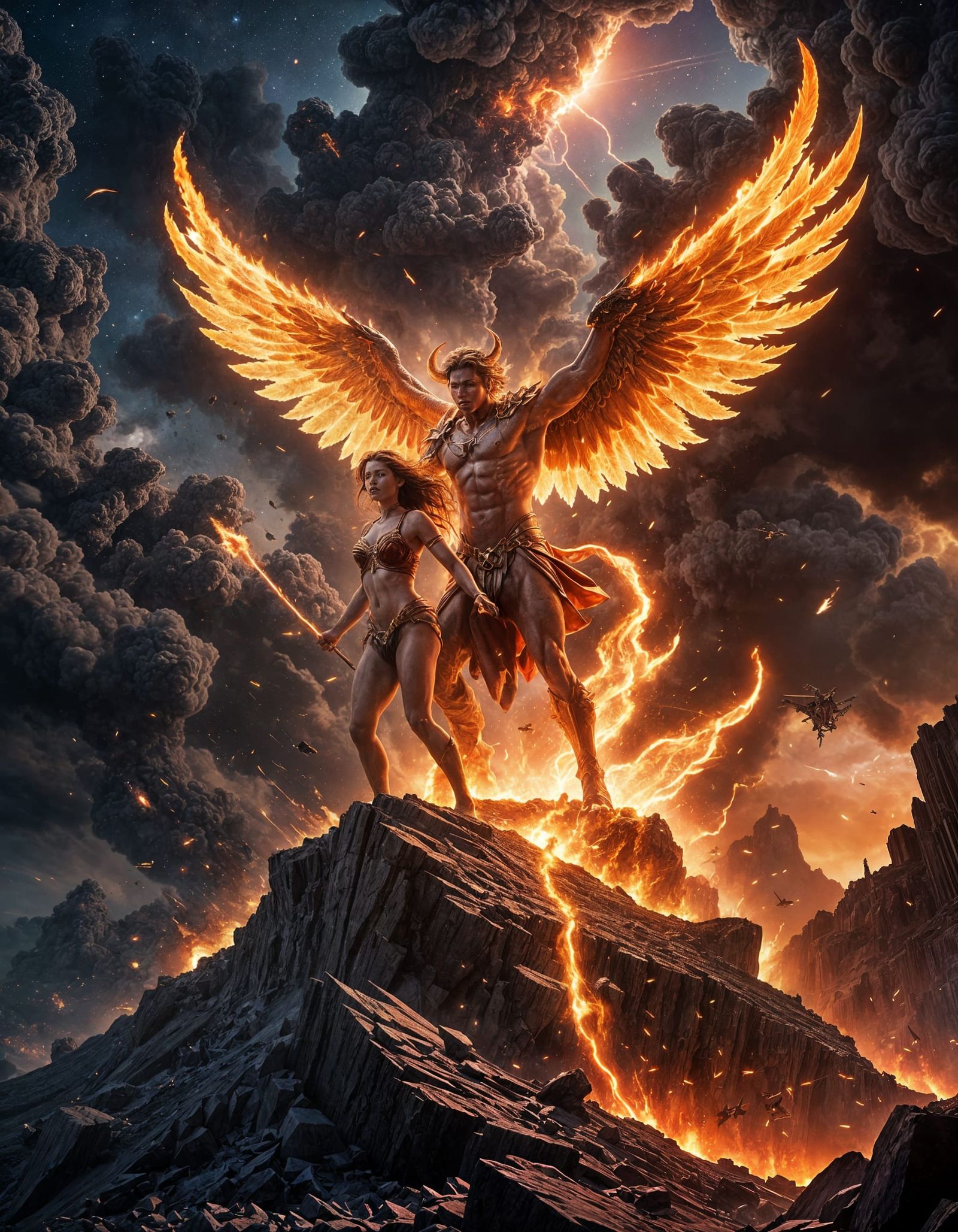 The son of Medusa and Eros - Mythical Gods Battle Cosmic St...