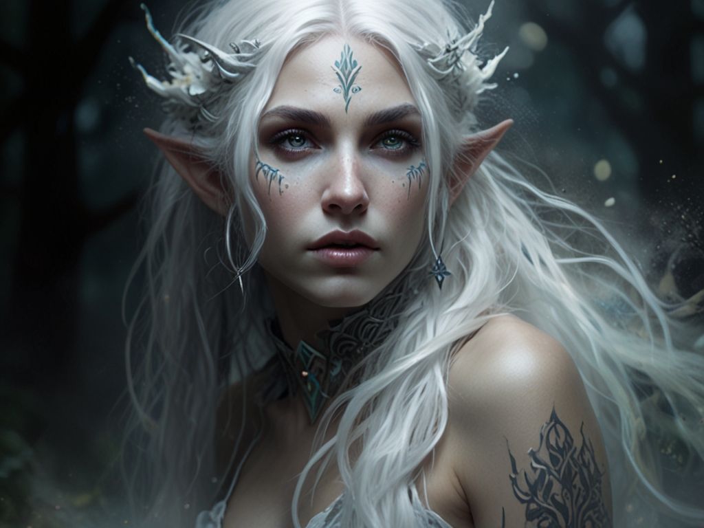 Elf Lightning - AI Generated Artwork - NightCafe Creator