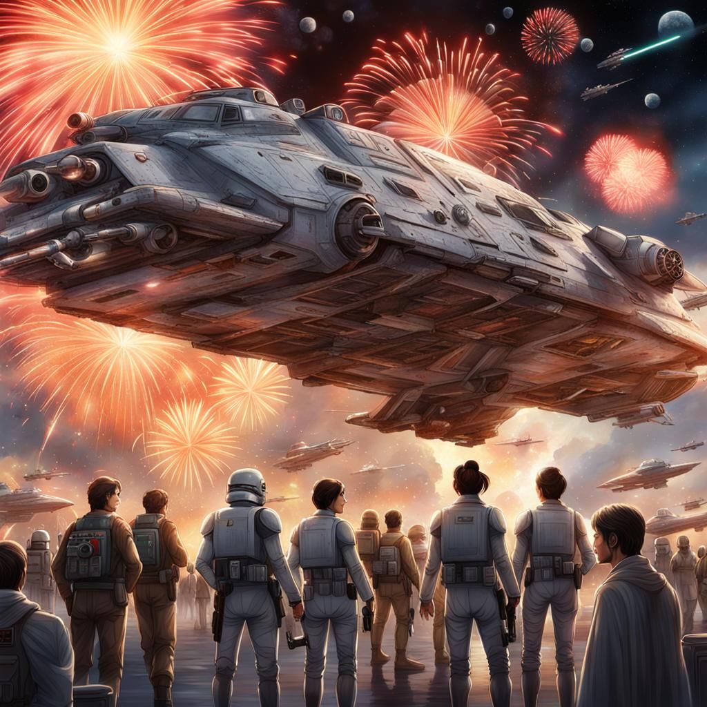 Freedom fighters - AI Generated Artwork - NightCafe Creator