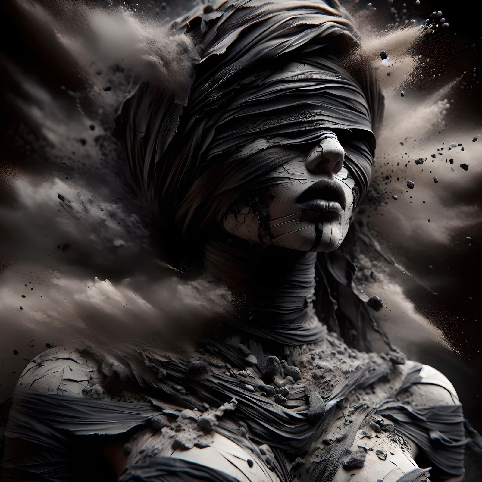 The Wraith of Oblivion - AI Generated Artwork - NightCafe Creator