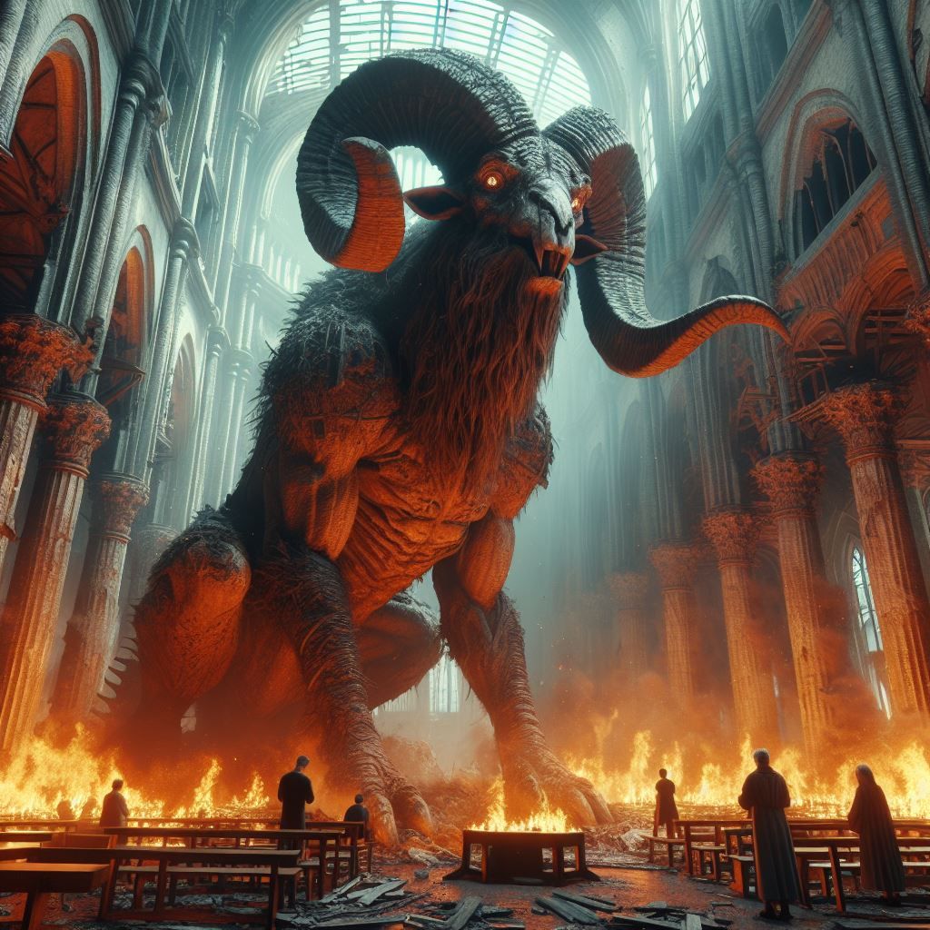 BLASPHEMY - AI Generated Artwork - NightCafe Creator