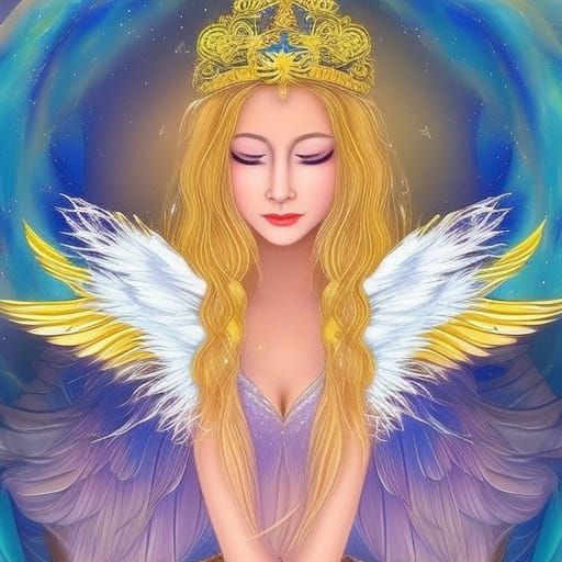 In the kingdom of the clouds, there lives a beautiful winged celestial ...