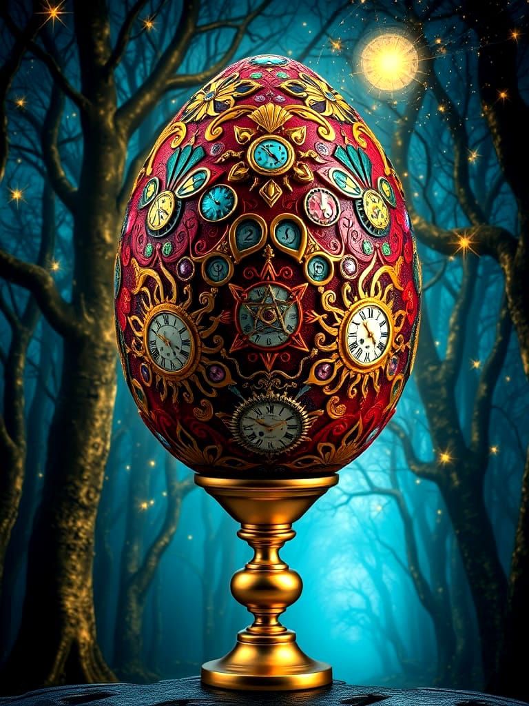 "The Victorian Mechanism Egg" - "The Victorian Mechanism Egg...