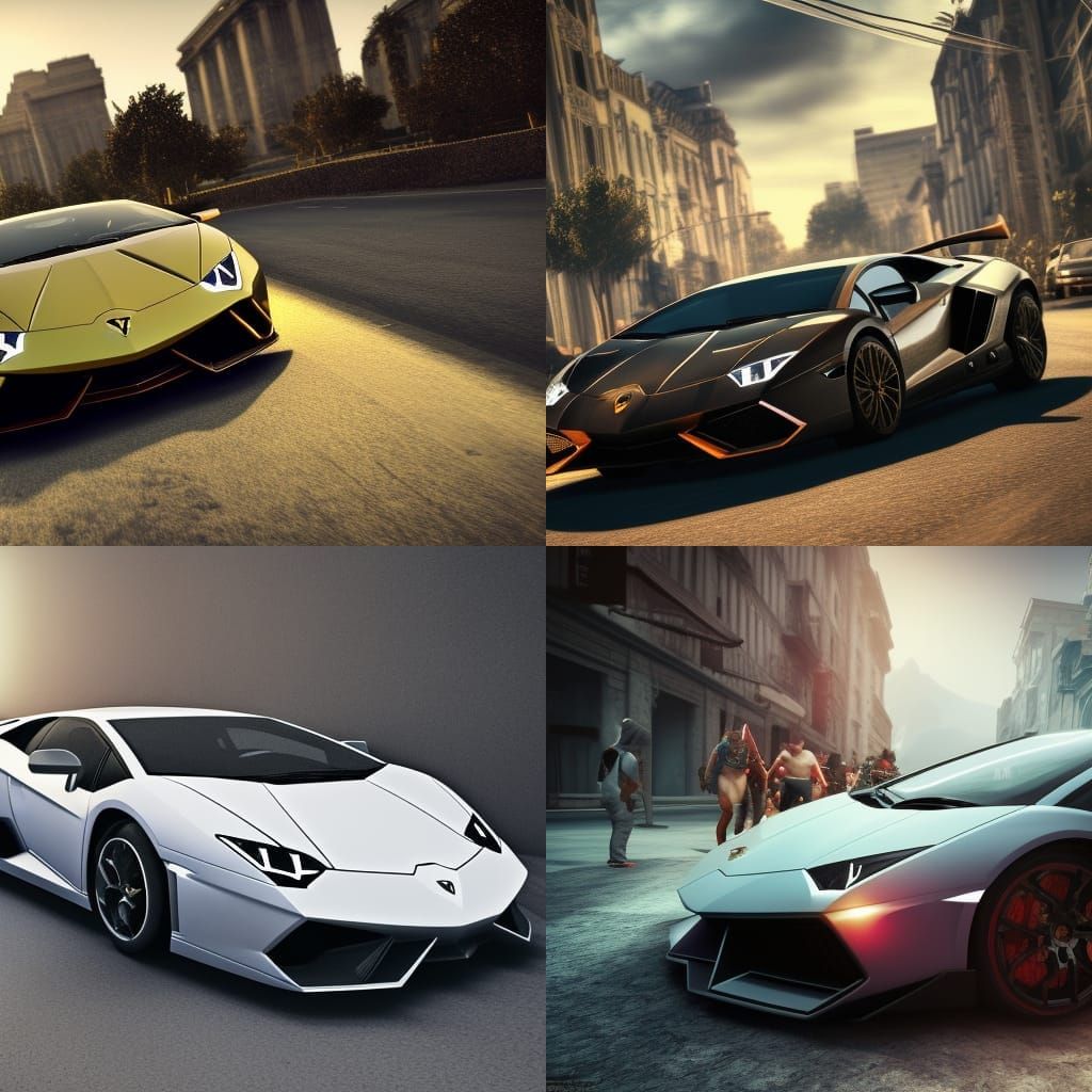 lamborghini - AI Generated Artwork - NightCafe Creator