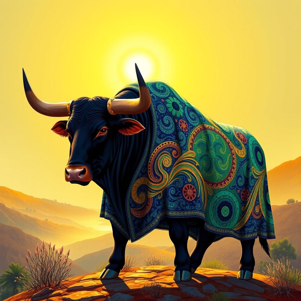 Joseph (the Bull) and His Amazing Technicolor Dreamcoat