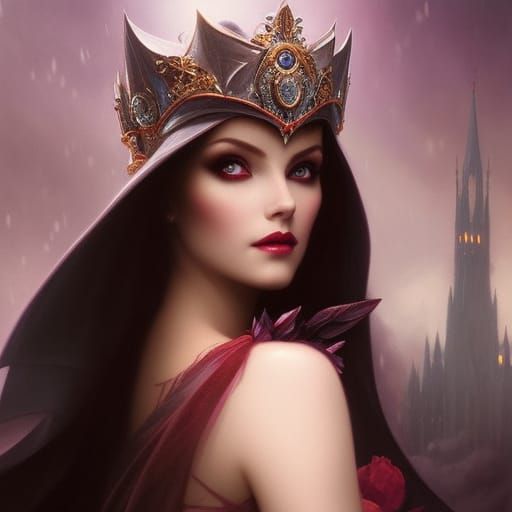 Princess Aurora Vampire - AI Generated Artwork - NightCafe Creator
