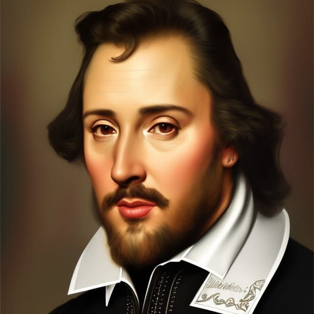 Shakespeare as Elvis - AI Generated Artwork - NightCafe Creator
