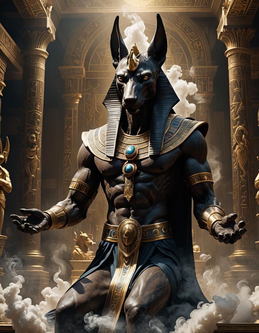 Anubis - AI Generated Artwork - NightCafe Creator
