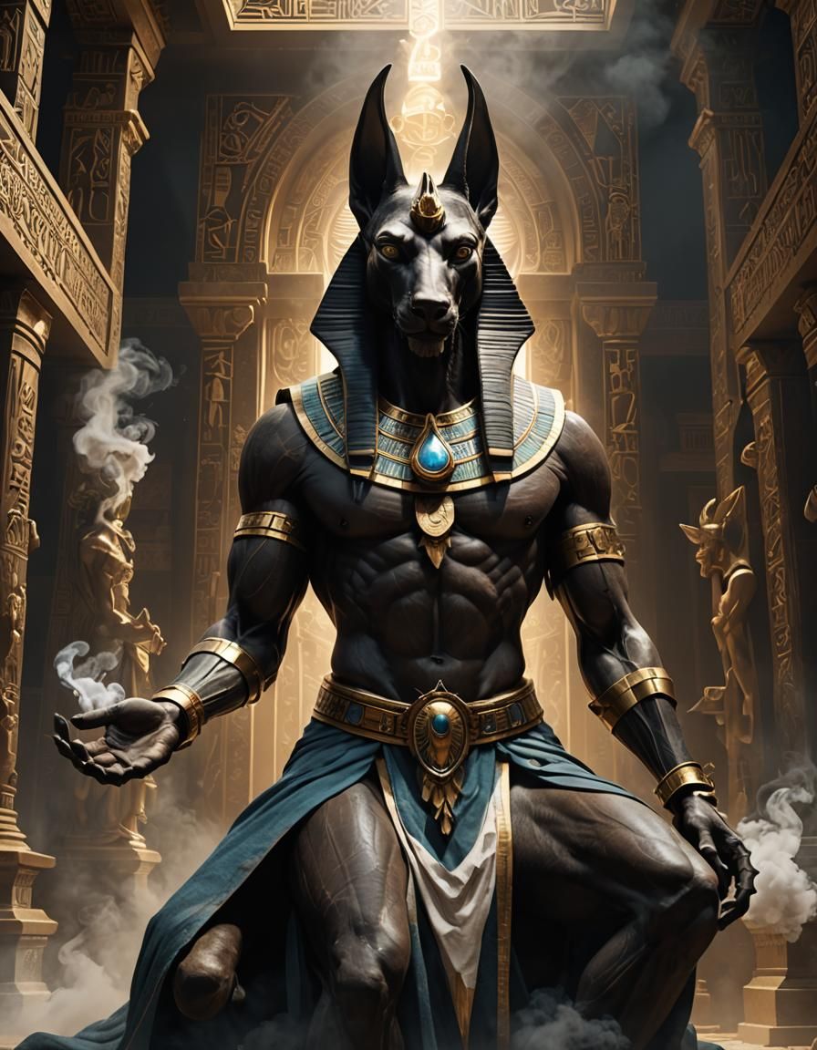 Anubis - AI Generated Artwork - NightCafe Creator