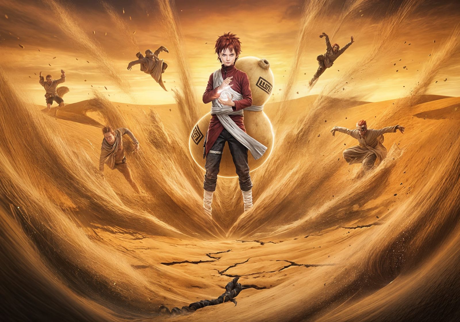 Gaara of the Sand - Gaara of the Sand
