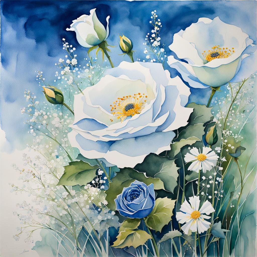 flowers - AI Generated Artwork - NightCafe Creator