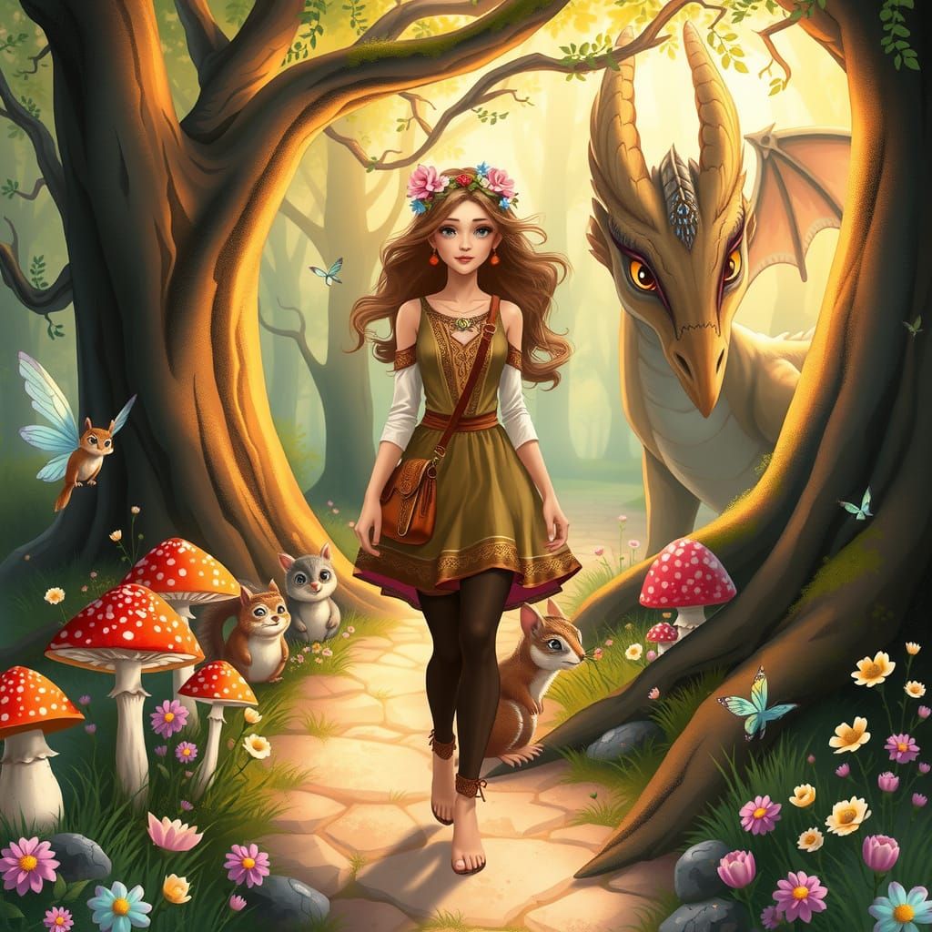 The Hidden Guardian of the Enchanted Spring