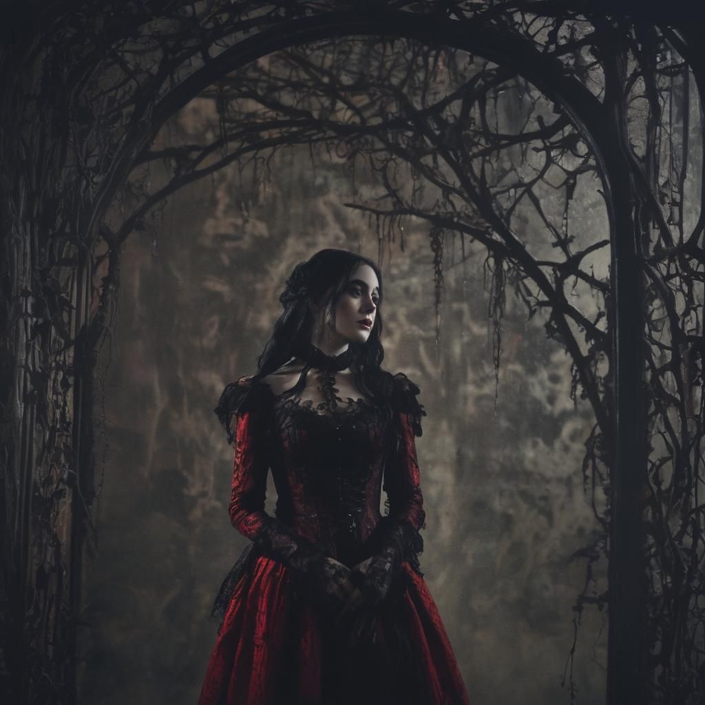 A perpetual state of decay 22 - Ethereal Gothic Siren in a R...