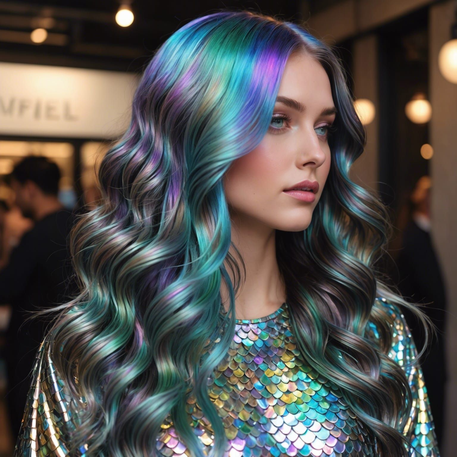 Iridescent Beauty - AI Generated Artwork - NightCafe Creator