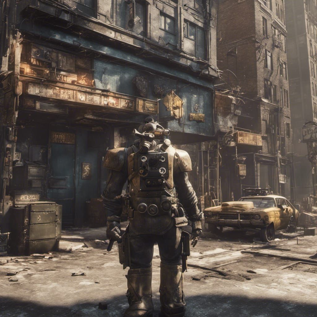 Fallout game that takes place in new york city - AI Generated Artwork ...