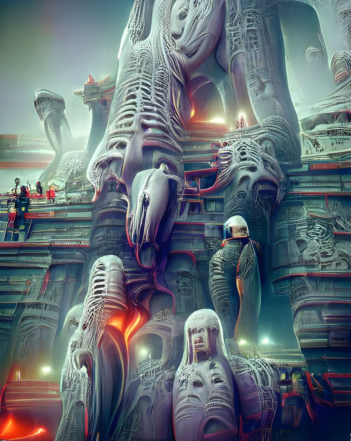 Temple of doom - AI Generated Artwork - NightCafe Creator
