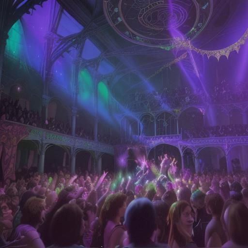 a vivid description of the legendary Hogwarts Rave in 1996, where ...