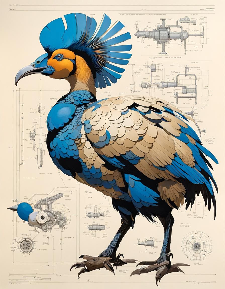 Dodo Bird - AI Generated Artwork - NightCafe Creator