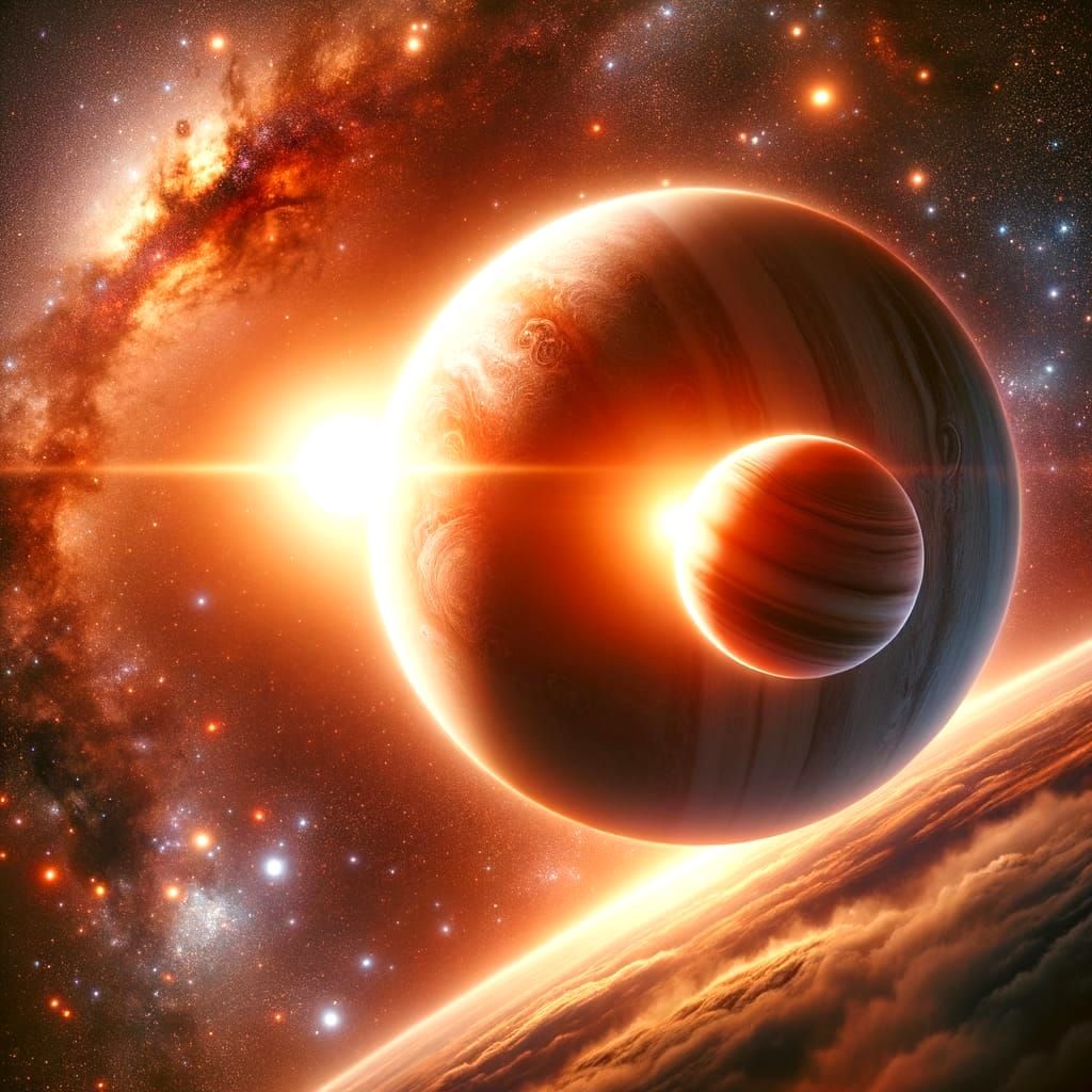 Exoplanet Kepler-16b Orbiting a Double Star