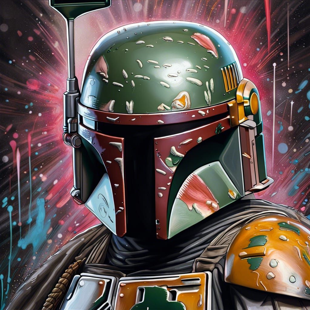 Boba Fett - AI Generated Artwork - NightCafe Creator