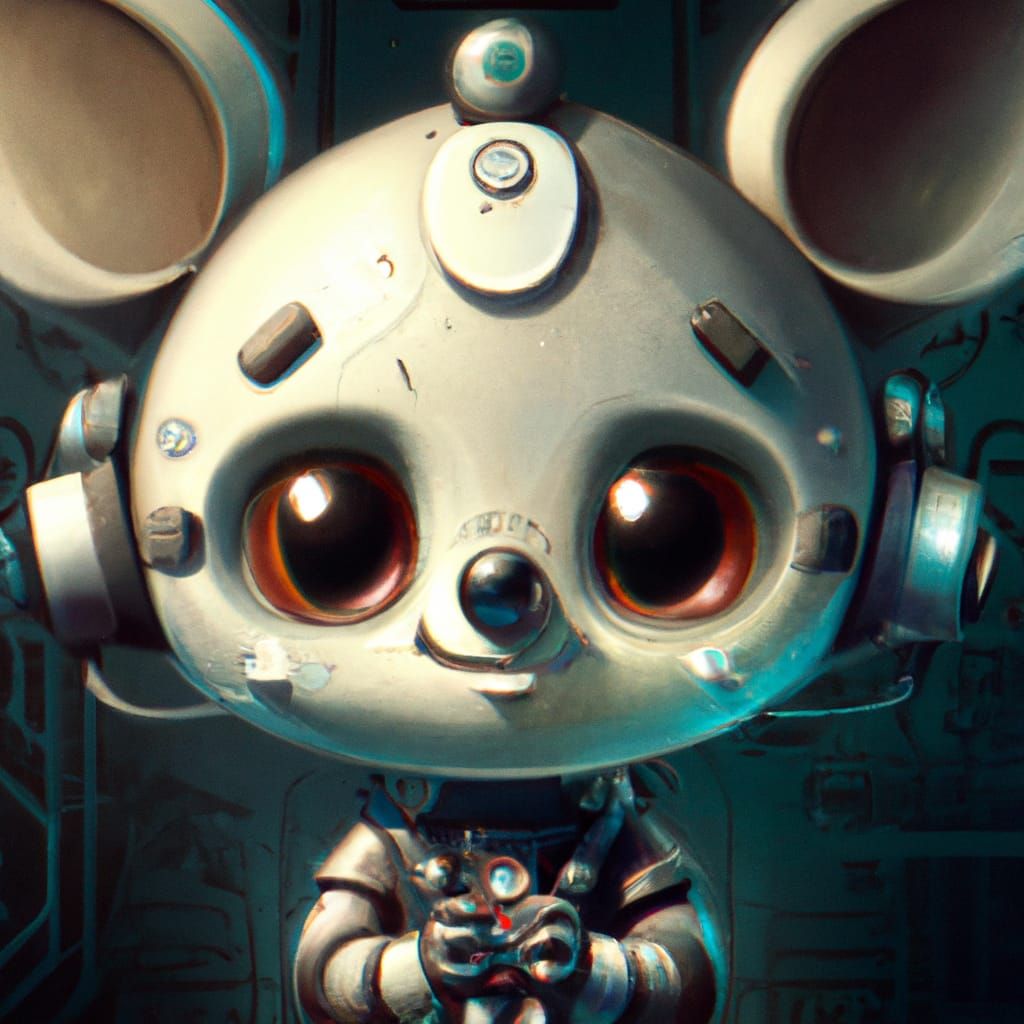 Robo Mouse - AI Generated Artwork - NightCafe Creator