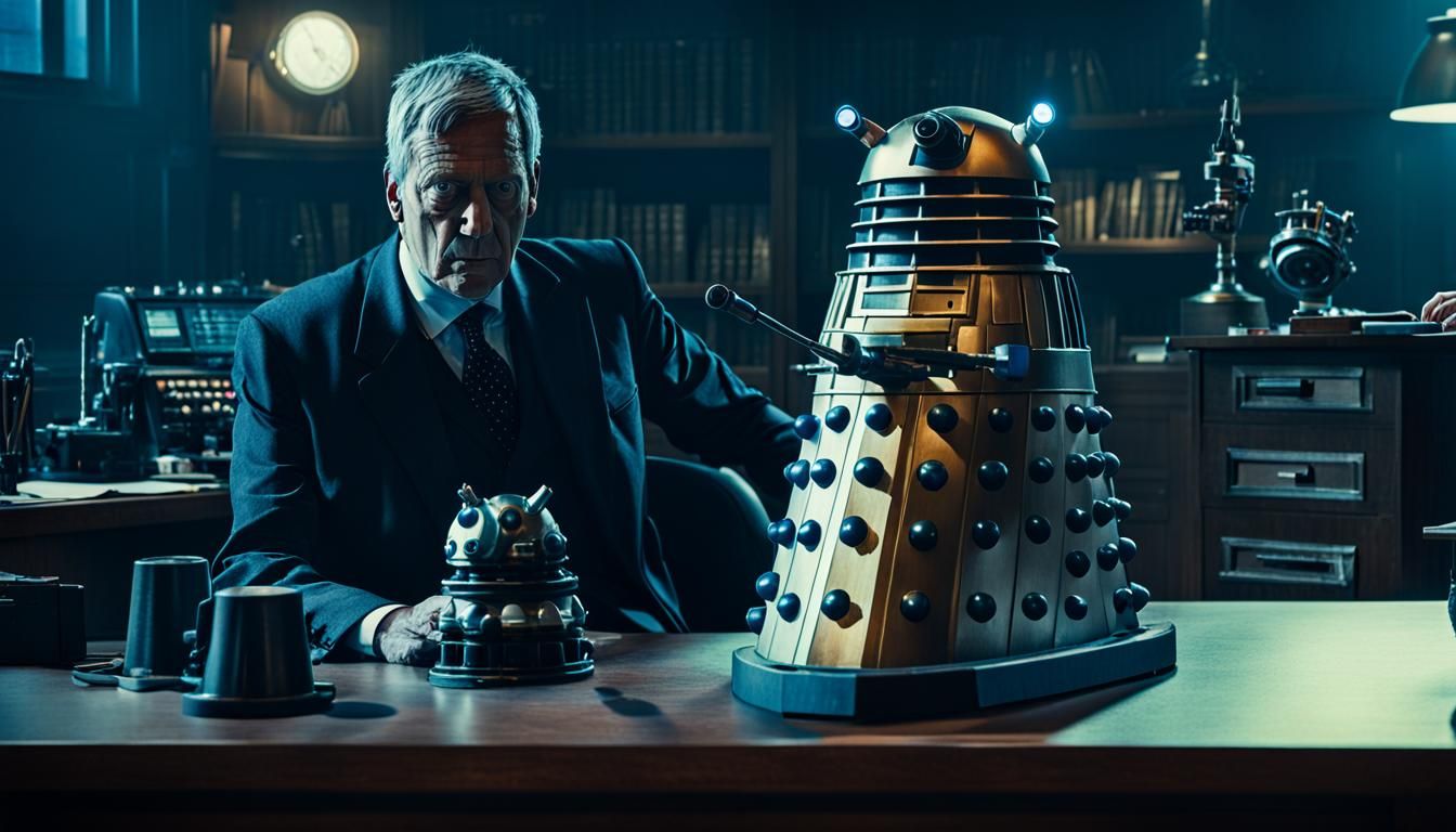 The Demon Headmaster And The Baby Dalek - AI Generated Artwork ...