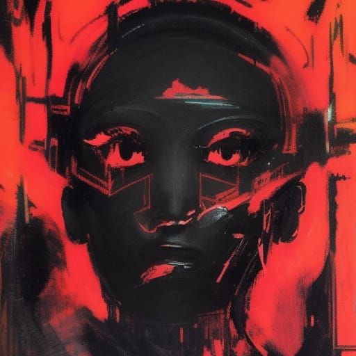 Black - AI Generated Artwork - NightCafe Creator