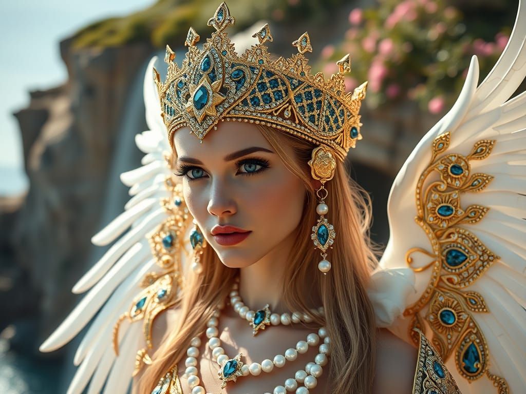 Valkyrie Winged Princess of Birds, at Oceancliff @Andrearosalife