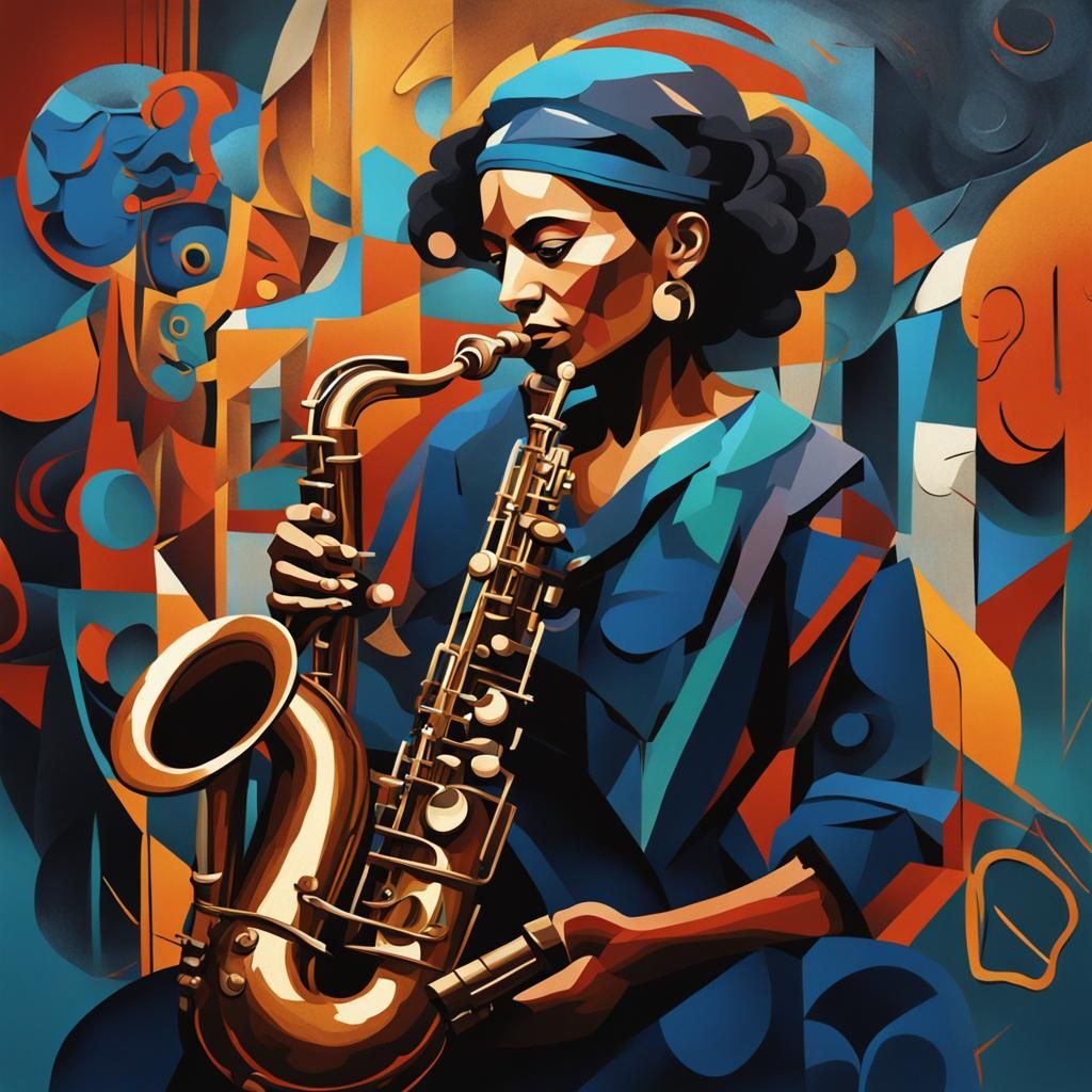 Jazz Queen - AI Generated Artwork - NightCafe Creator