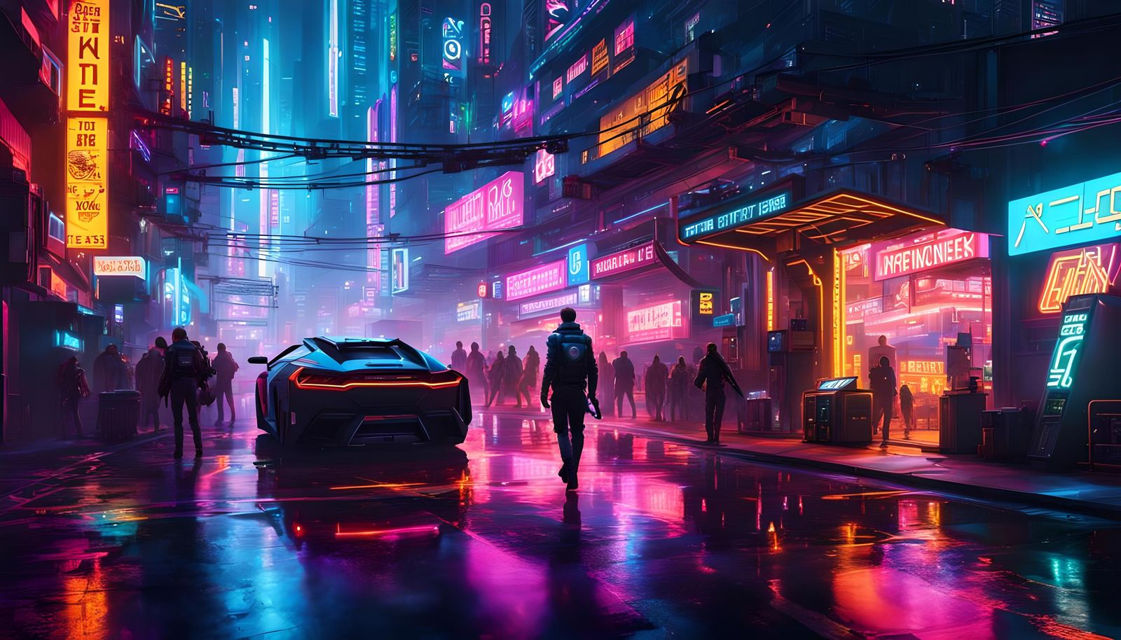 Future city - AI Generated Artwork - NightCafe Creator