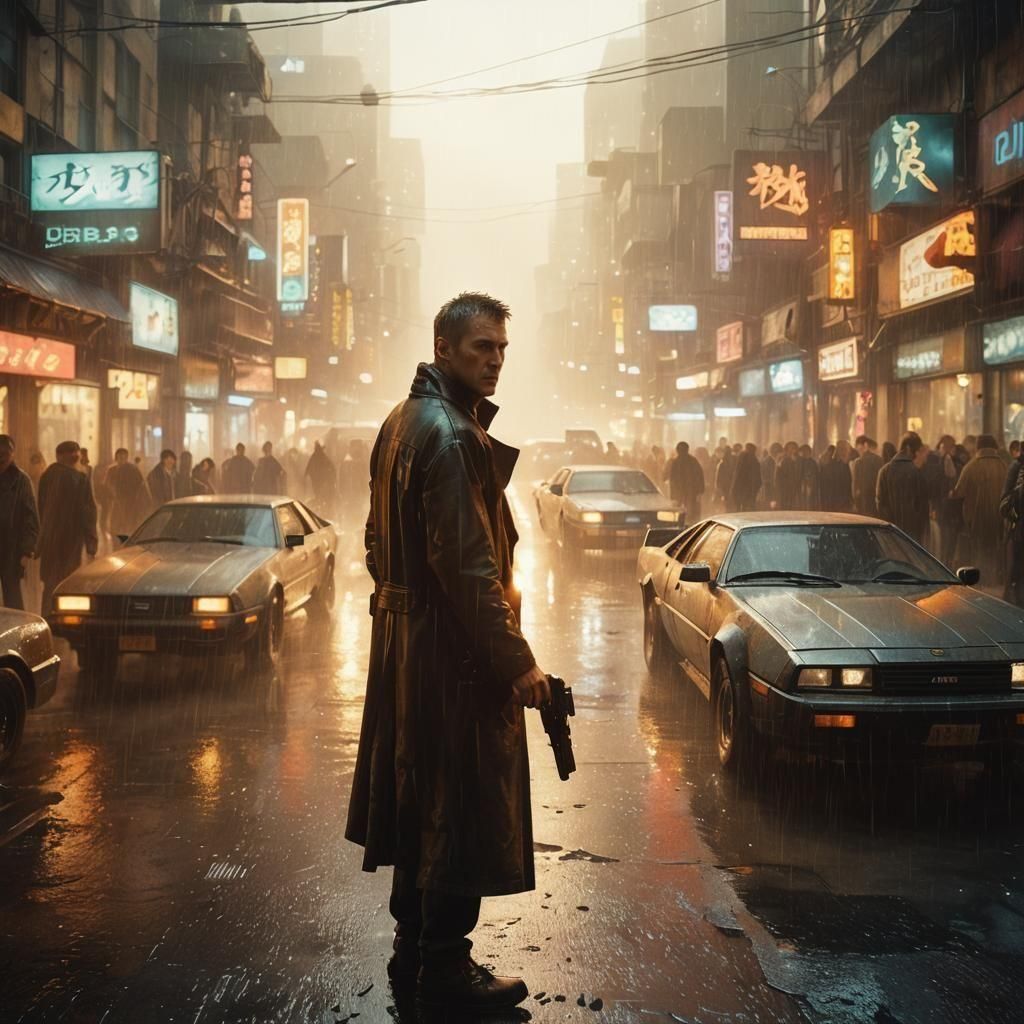 Blade Runner - AI Generated Artwork - NightCafe Creator
