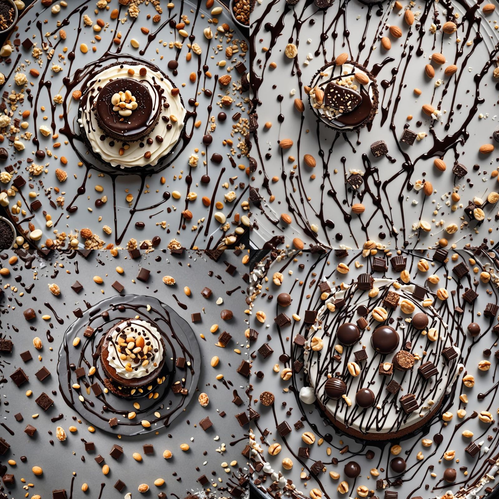 Hot Fudge Drizzle - AI Generated Artwork - NightCafe Creator