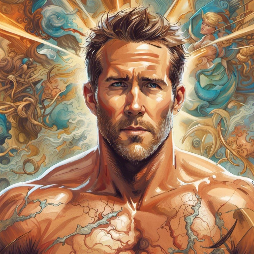 Ryan Reynolds - AI Generated Artwork - NightCafe Creator
