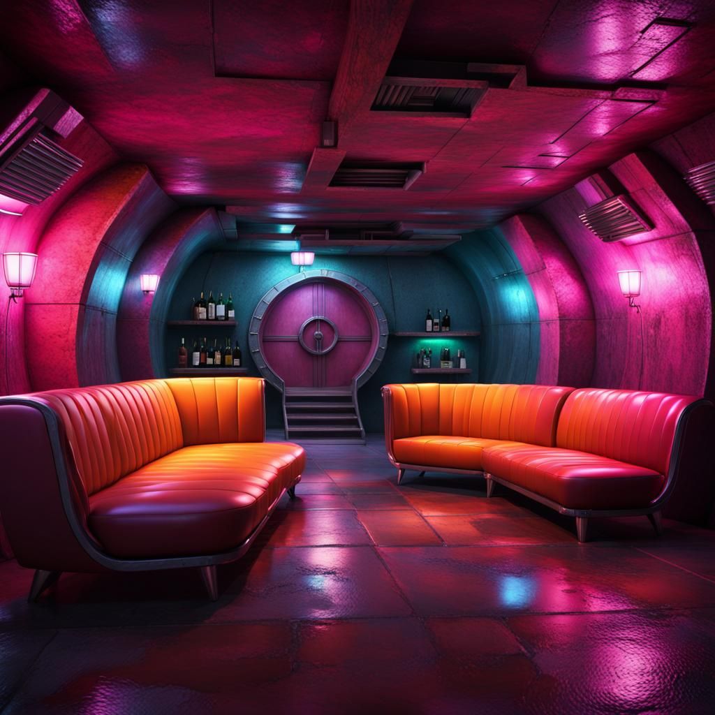 Doomsday Bunker 3 - AI Generated Artwork - NightCafe Creator