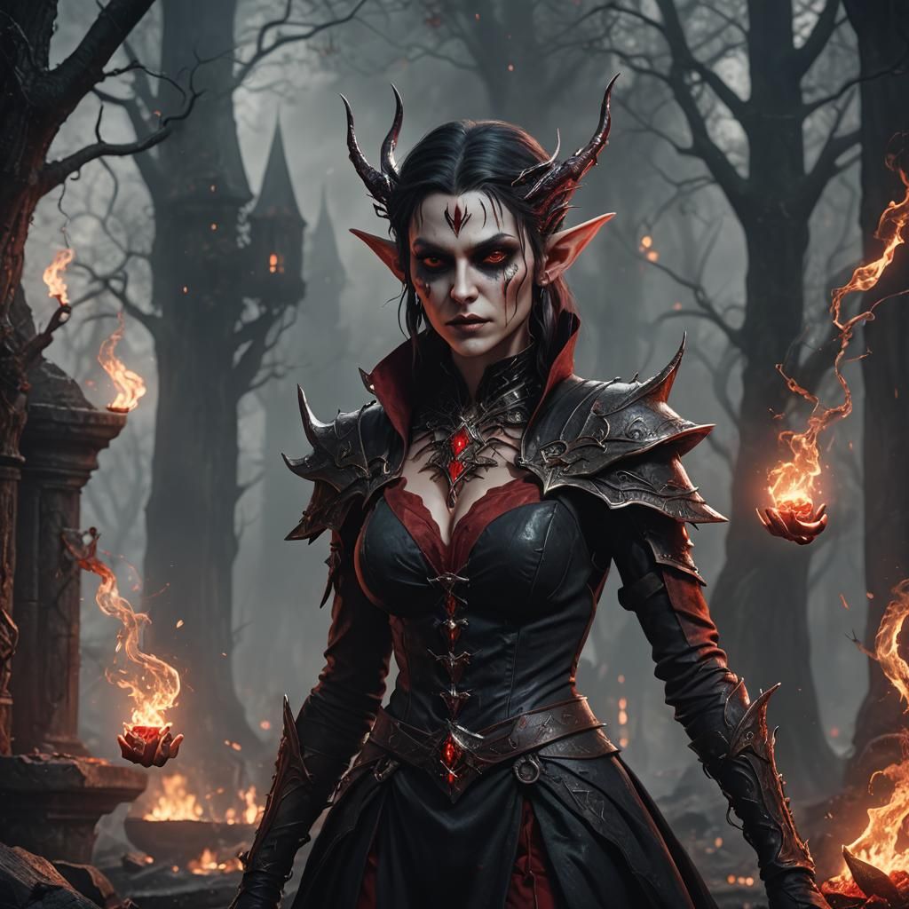 Vampire lich using mage hand 2 - AI Generated Artwork - NightCafe Creator