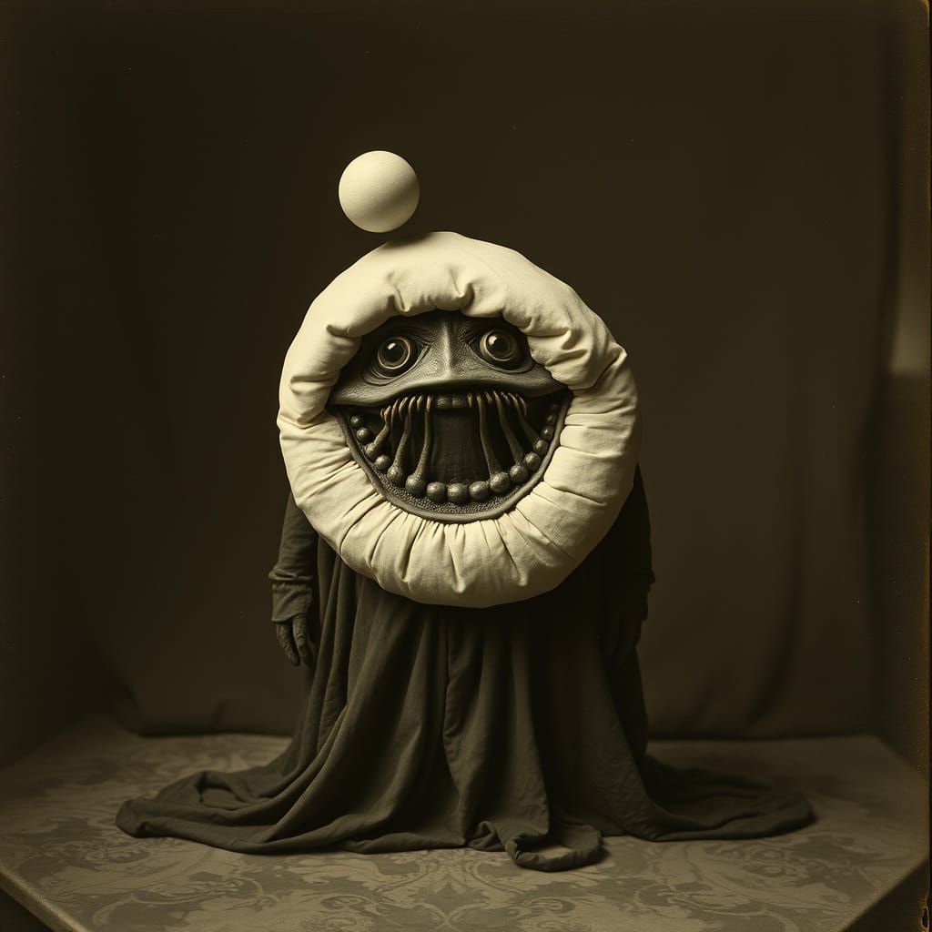 Odd blob costume - Eerie Victorian Costume in a Mysterious ...