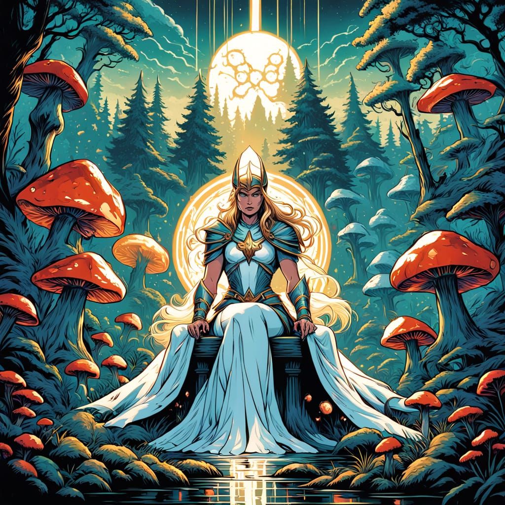 Imperatriz of the mushroom forest - Mystical She-Ra in Encha...