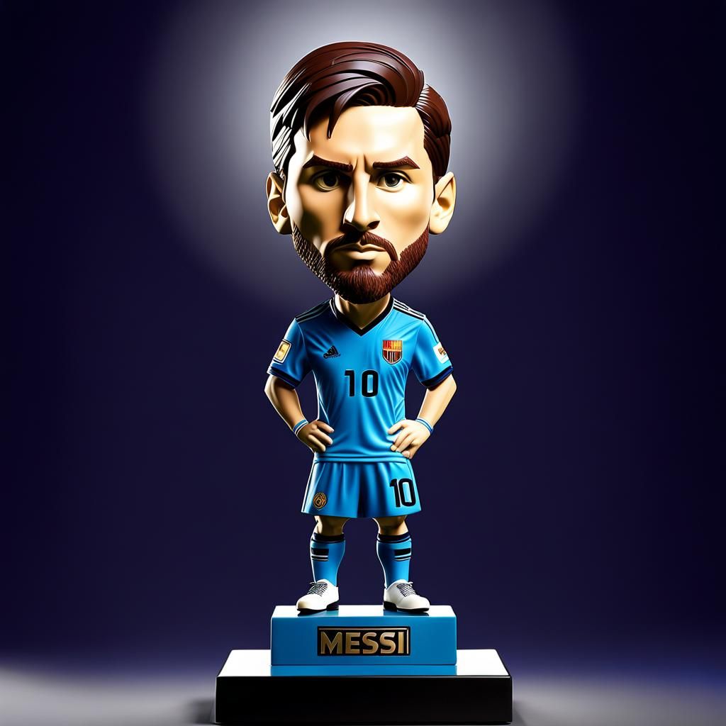 Lionel Messi - AI Generated Artwork - NightCafe Creator