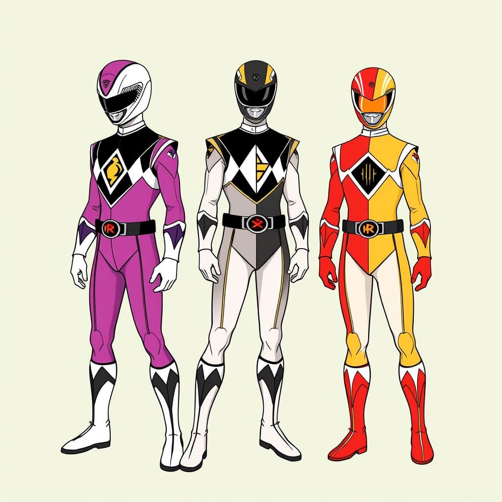 Power Ranger Costume Design - Power Ranger Costume Design
