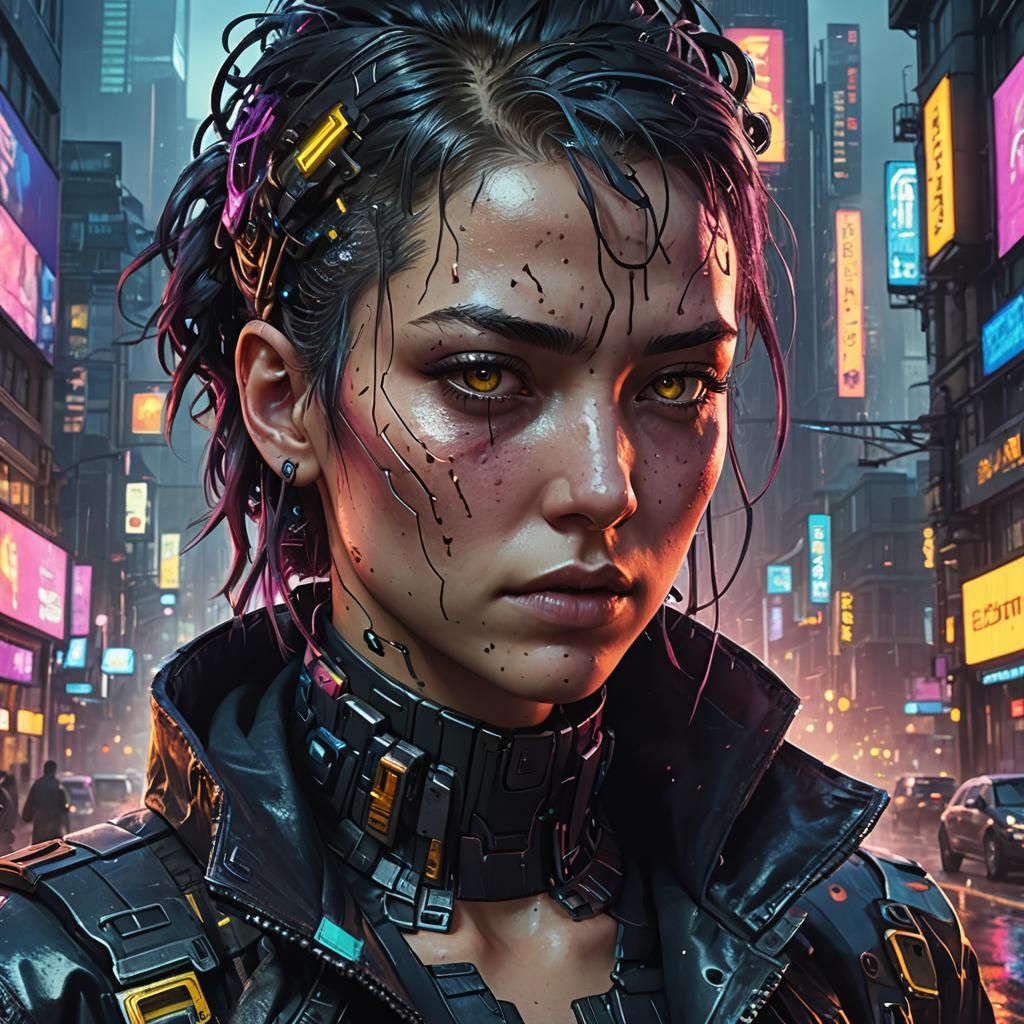 cyberpunk London - AI Generated Artwork - NightCafe Creator