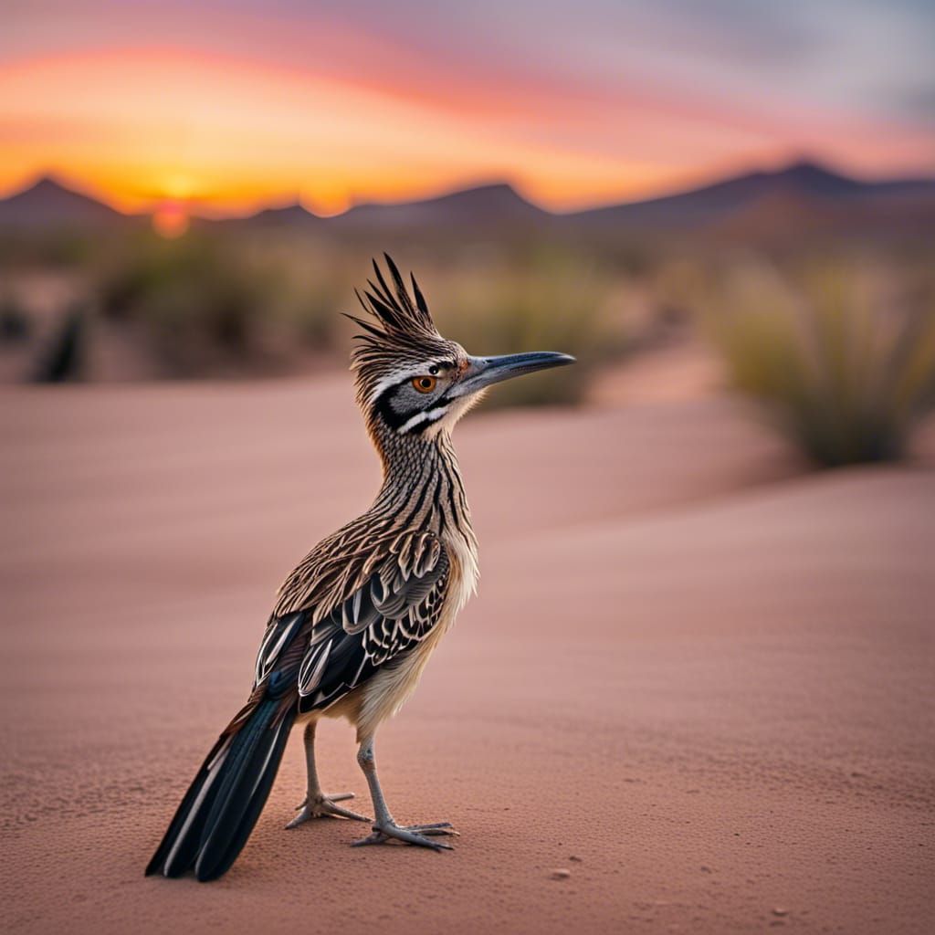 roadrunner - AI Generated Artwork - NightCafe Creator