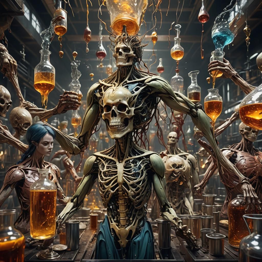 Body Alchemy - AI Generated Artwork - NightCafe Creator