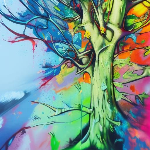 people turn into trees - AI Generated Artwork - NightCafe Creator