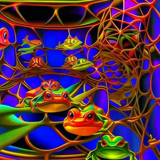 Alien Zoo - AI Generated Artwork - NightCafe Creator