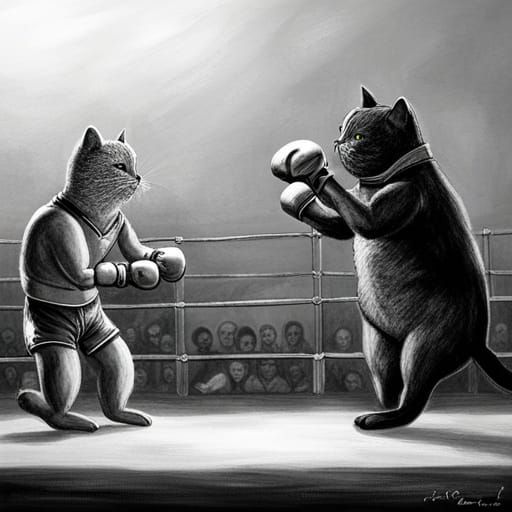 The BIggest Fight of The Maybe 5 MInutes! - AI Generated Artwork ...