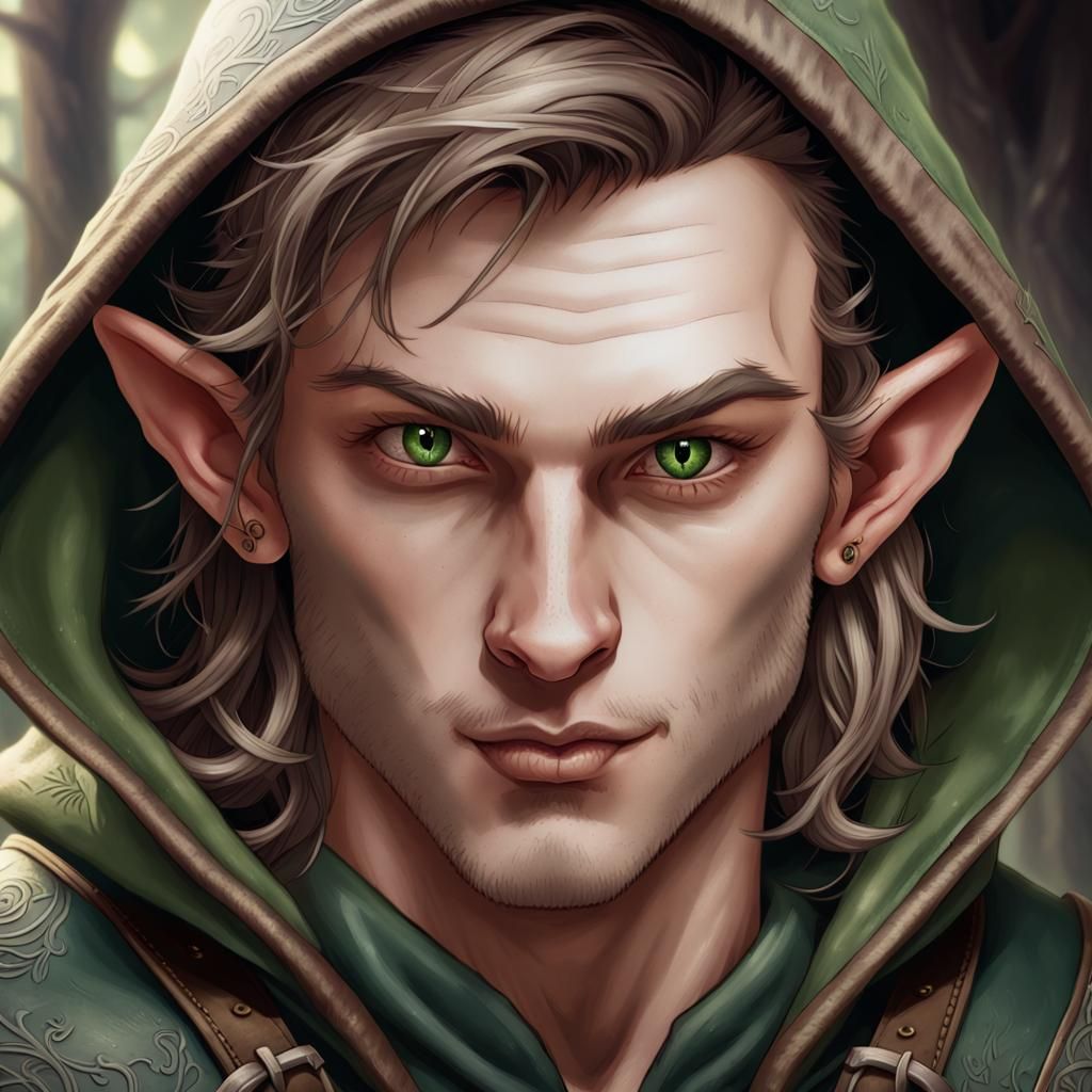 Male Elf - AI Generated Artwork - NightCafe Creator