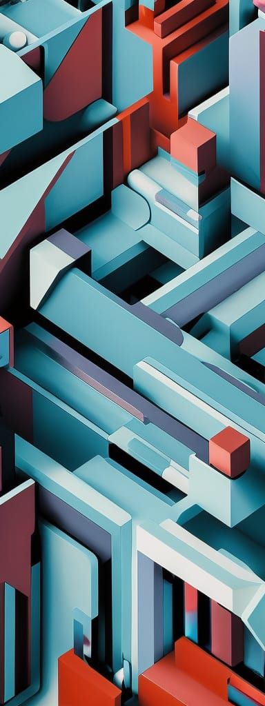 Abstract geometric psy-art 27jul23 - AI Generated Artwork - NightCafe ...